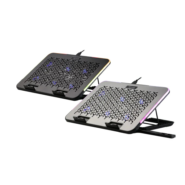 Jual Rexus BREEZE B145 RGB Notebook Cooler - Black / Silver - WTC ...