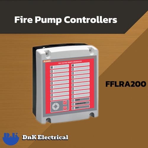 Jual Fire Pump Controllers Lovato Series FFLRA200 Remote Alarm Panel with LED Buzzer Pushbutton ...