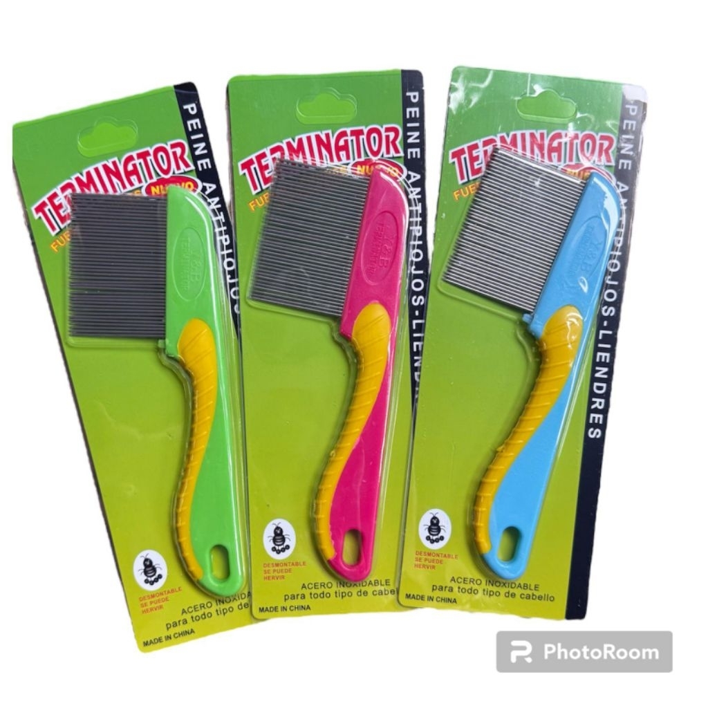 Jual Sisir Serit Besi Terminator Anti Kutu Dan Telur Stainless Steel ...