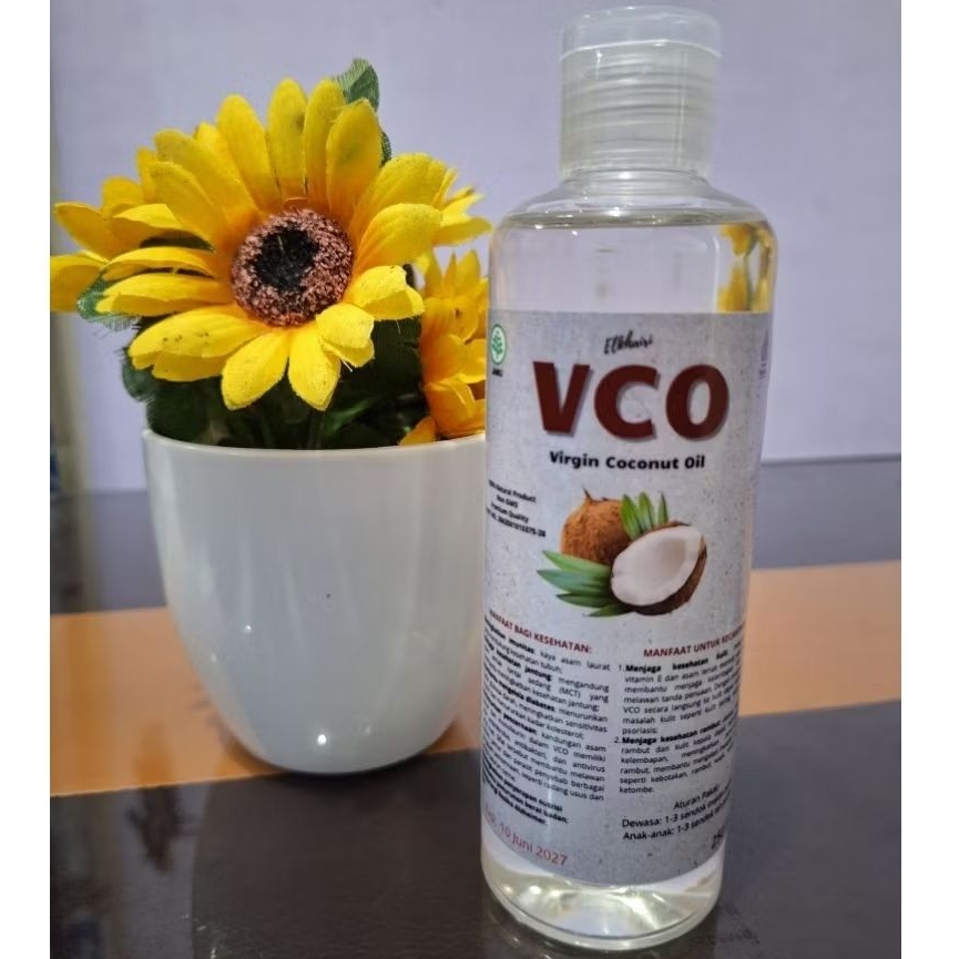 Jual VCO VIRGIN COCONUT OIL / VCO 250ML / VCO PREMIUM / VCO Grade A ...