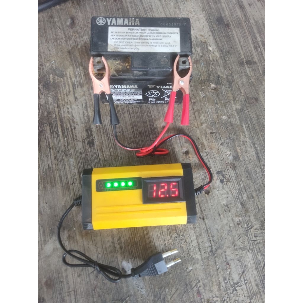 Jual CHARGER AKI CAS AKI SETRUM AKI CAS AKI MOTOR 12VOLT MULTIFUNGSI ...