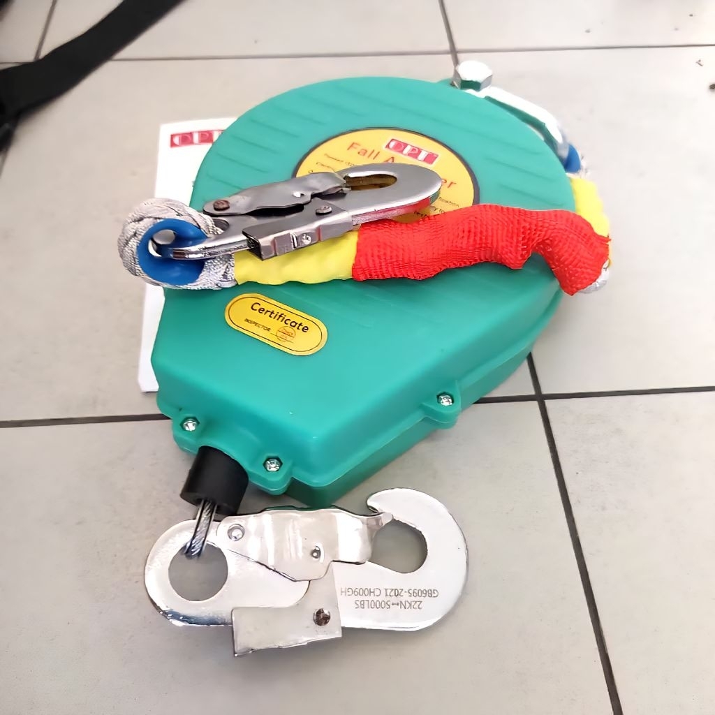 Jual Fall arrester retractable 15 meter alat safety Prevention ...