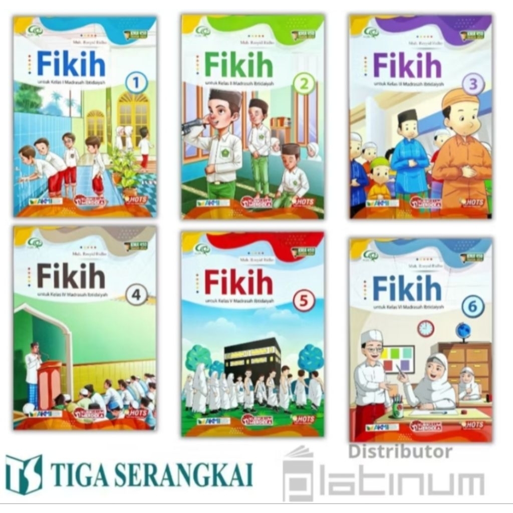 Jual AQILA Buku Pelajaran Fikih Untuk SD MI Kelas 1-2-3-4-5-6 KMA 450 2024 Kurikulum Merdeka ...