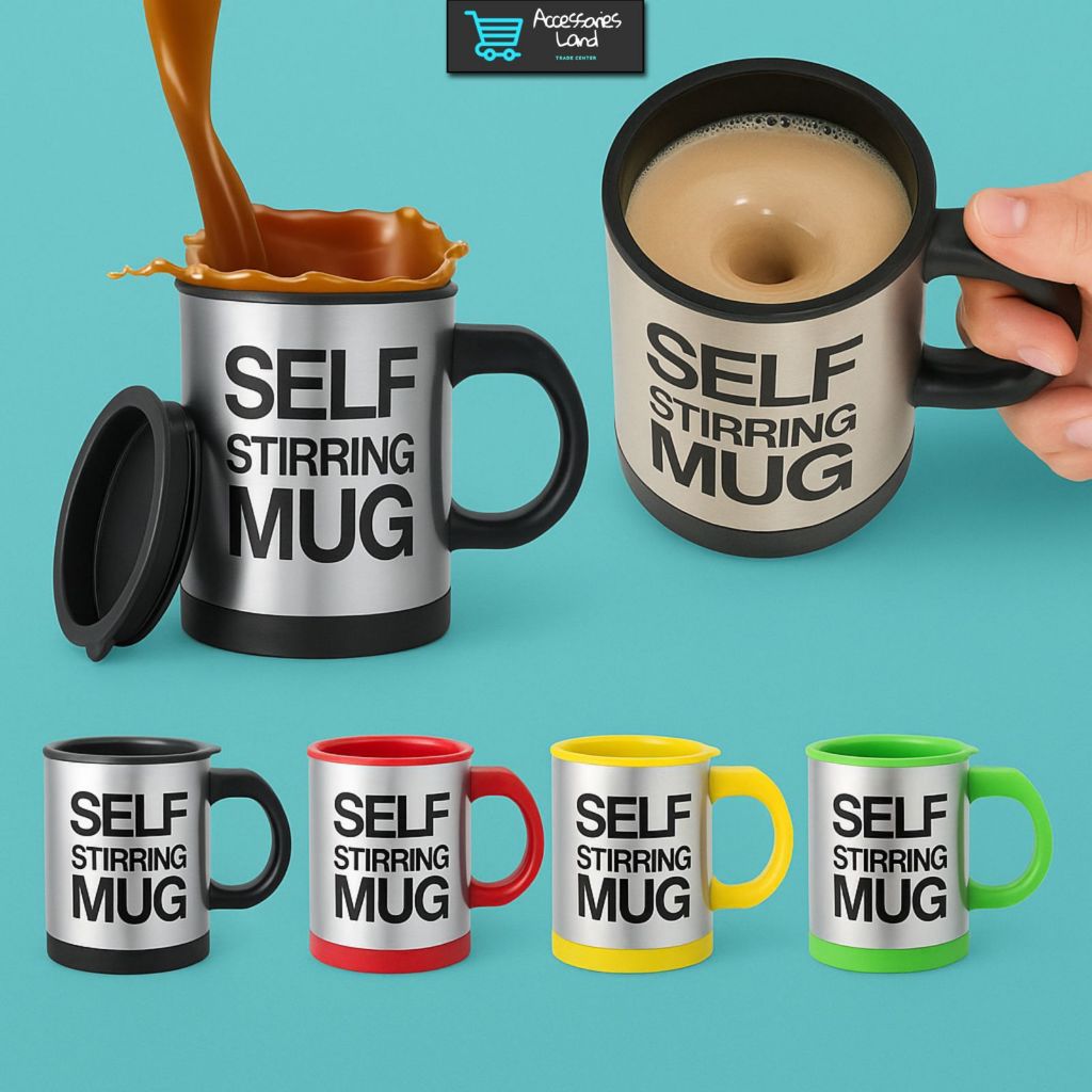 Jual SELF STIRRING MUG Gelas Mixer Pengaduk Air Kopi Susu Jus Minuman ...