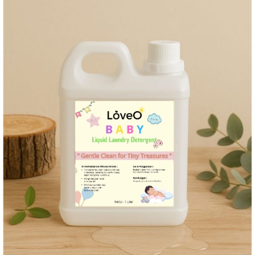 Jual LOVEO BABY LIQUID DETERGENT 1LITER, DETERGENT CAIR 1 LITER ...