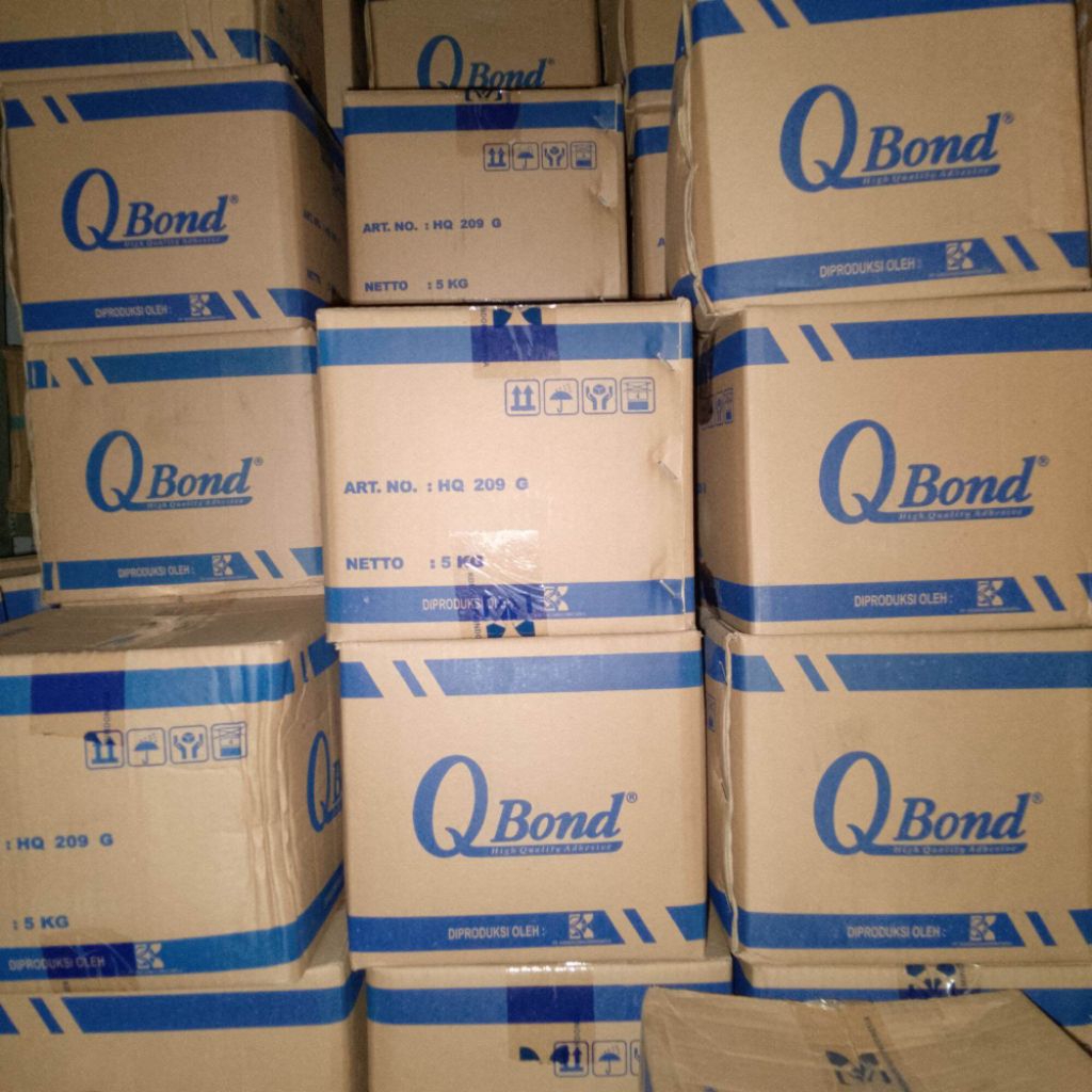 Jual Lem Qbond Lem kayu putih lem PVAc 5kg | Shopee Indonesia