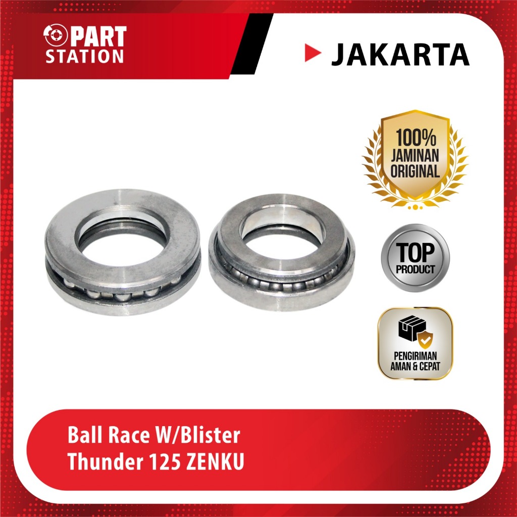 Jual BALL RACE ZENKU THUNDER 125 Laher Segitiga Set W/Blister Pack ...