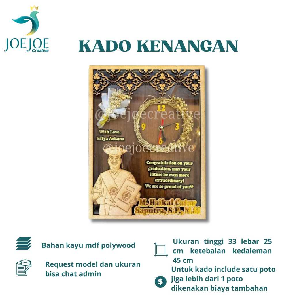 Jual KADO KENANG KENANGAN PURNA BAKTI KADO GIFT ATASAN PEJABAT BINGKAI ...