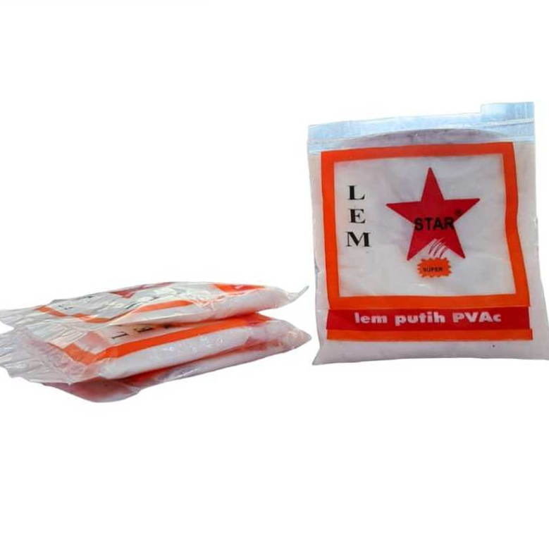 Jual LEM PUTIH STAR SUPER LEM PVAC LEM KAYU / LEM SLIME 300G LEM FOX ...