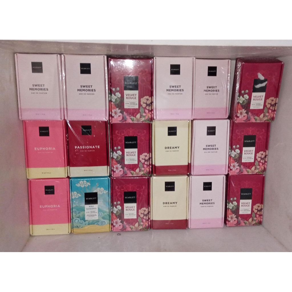 Jual Parfum SCARLETT (Original 100%) ada box bersegel | Shopee Indonesia