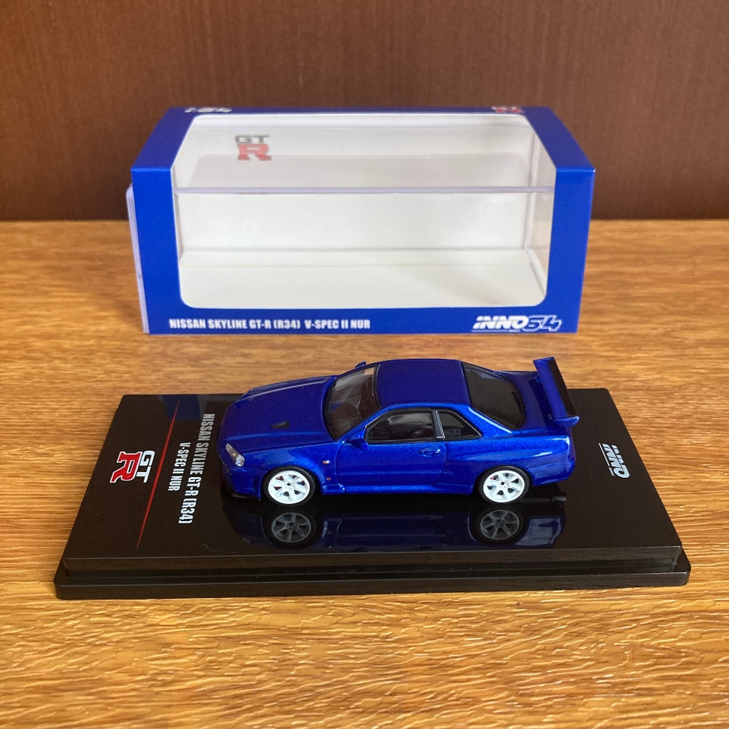 Jual INNO64 Nissan Skyline GT-R R34 GTR GT R 34 V-Spec VSpec II 2 Nur ...