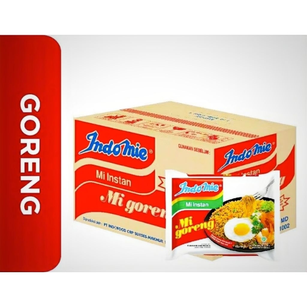 Jual [1 karton isi 40 pcs] Indomie goreng mie instant variant rasa ...
