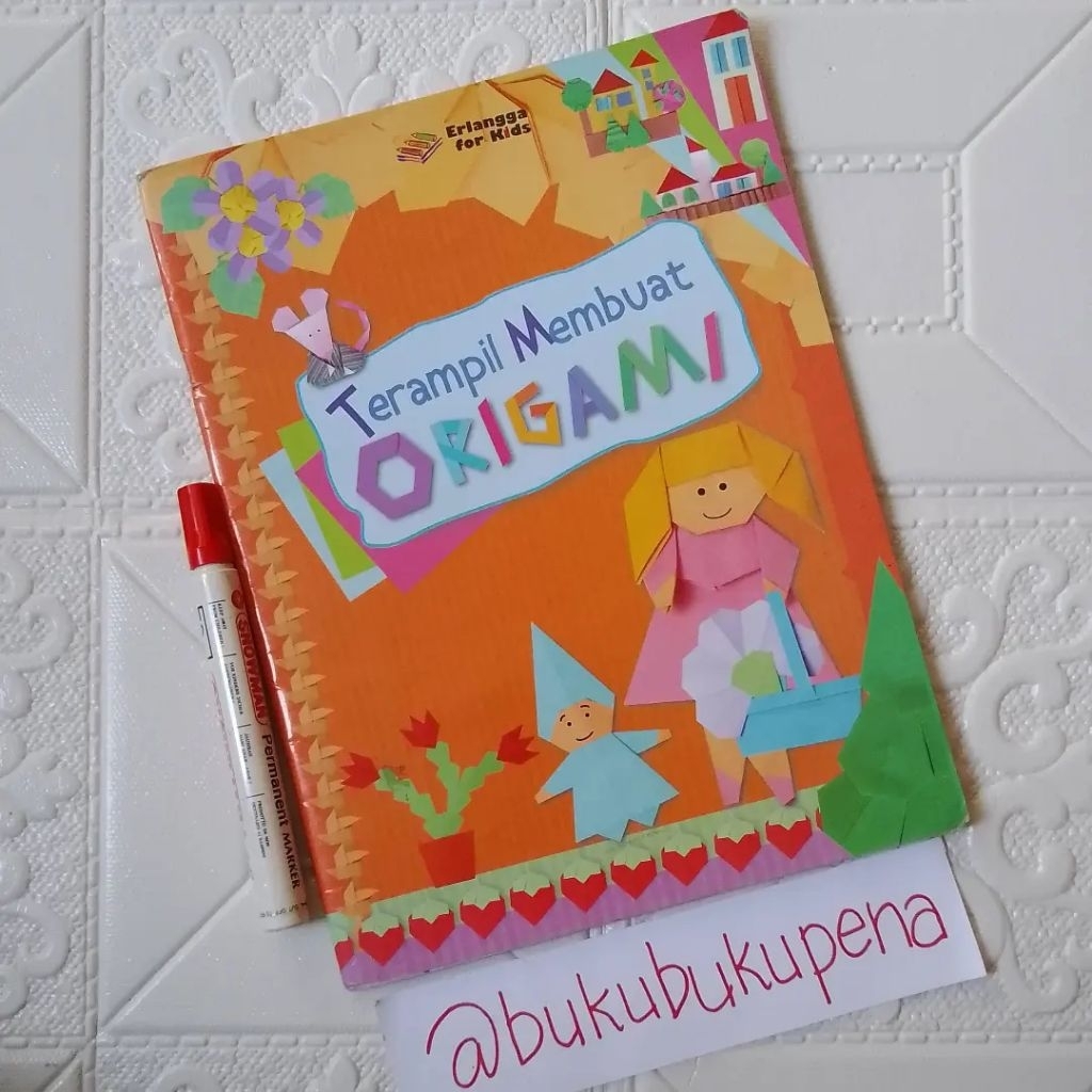 Jual Buku Kreasi Kreativitas TERAMPIL MEMBUAT ORIGAMI - Erlangga For ...