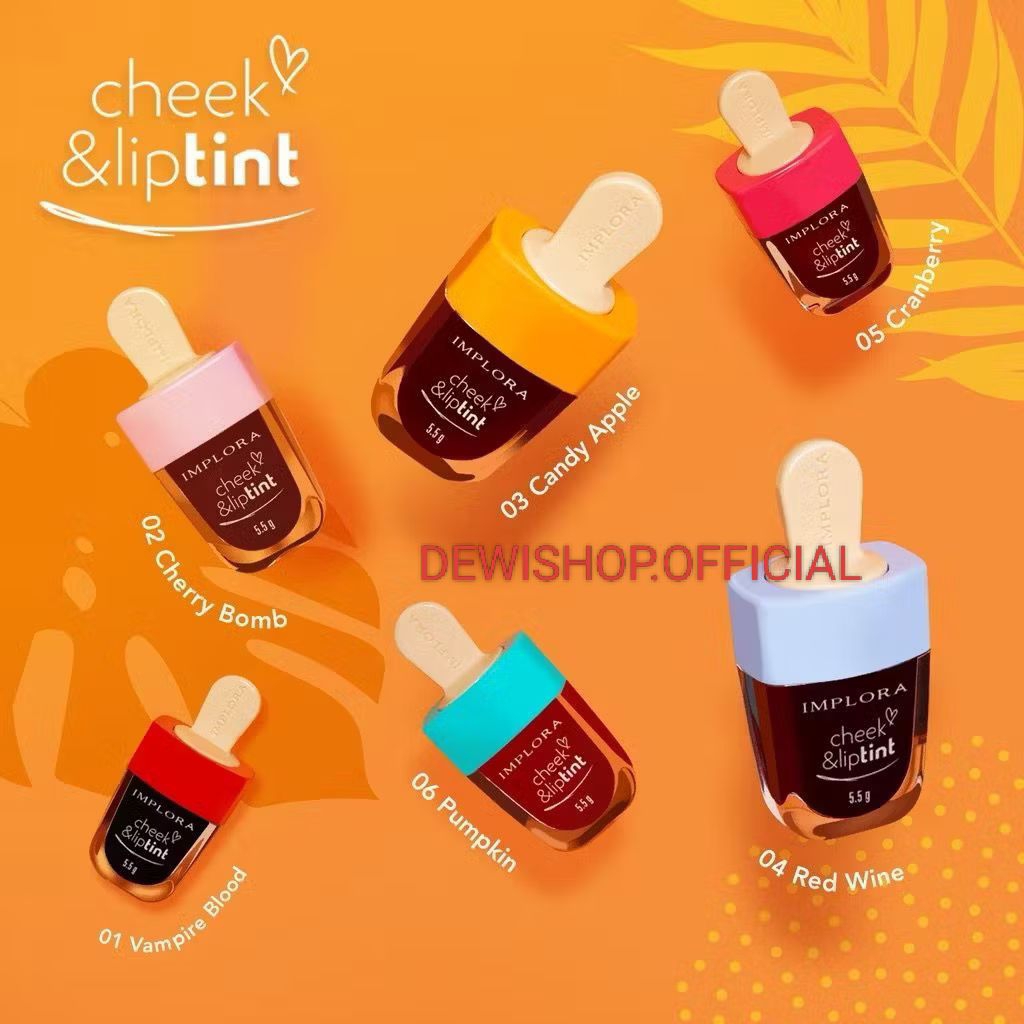Jual dewiedishop IMPLORA CHEEK & LIPTINT | Shopee Indonesia