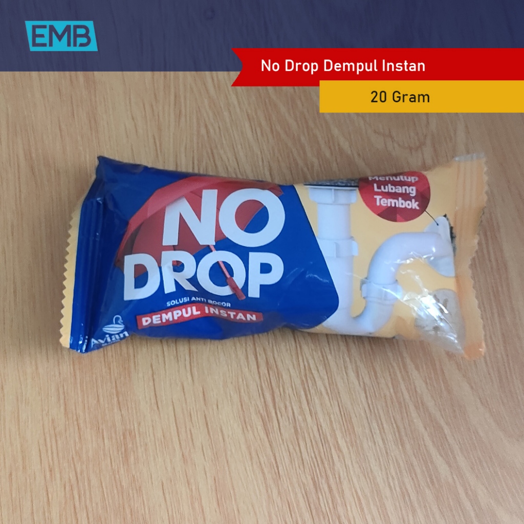 Jual No Drop Dempul instan / NOdrop Penutup lobang tembok | Shopee ...