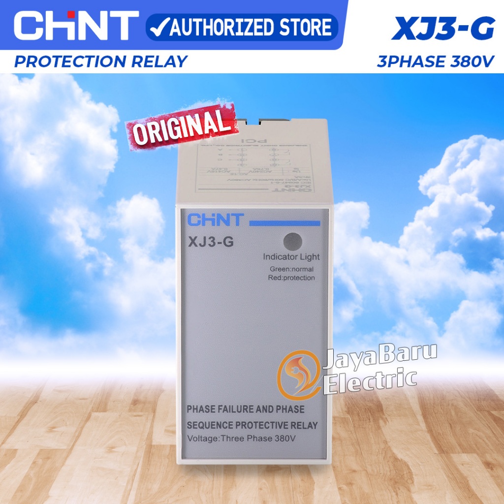 Jual CHINT Phase Failure Phase Sequence Three Phase Voltage Relay PFR ...