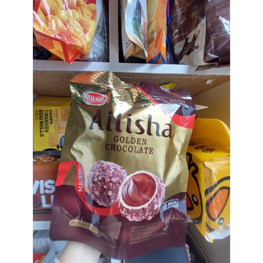 Jual Me Sif Golden Chocolate Alisha Mr sif | Shopee Indonesia