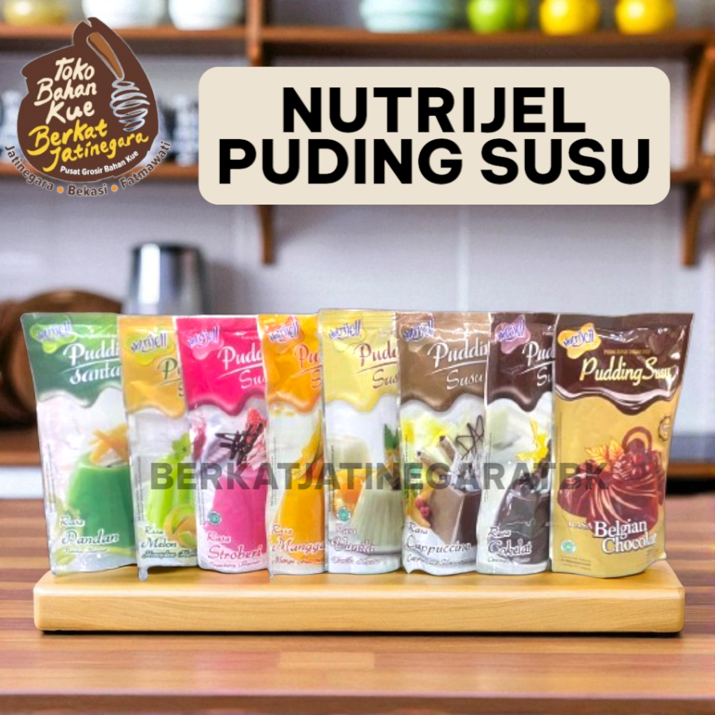 Jual NUTRIJEL PUDDING SUSU 145 GR ANEKA RASA PUDDING ALL VARIANT / LSN ...