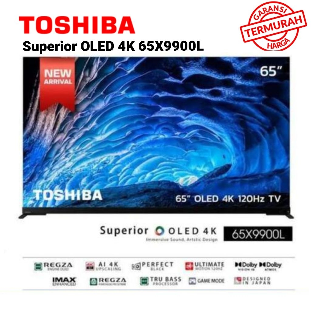 Jual OLED TV TOSHIBA 65X9900LP OLED SMART TV 65" INCH 4K UHD IMAX HDMI ...