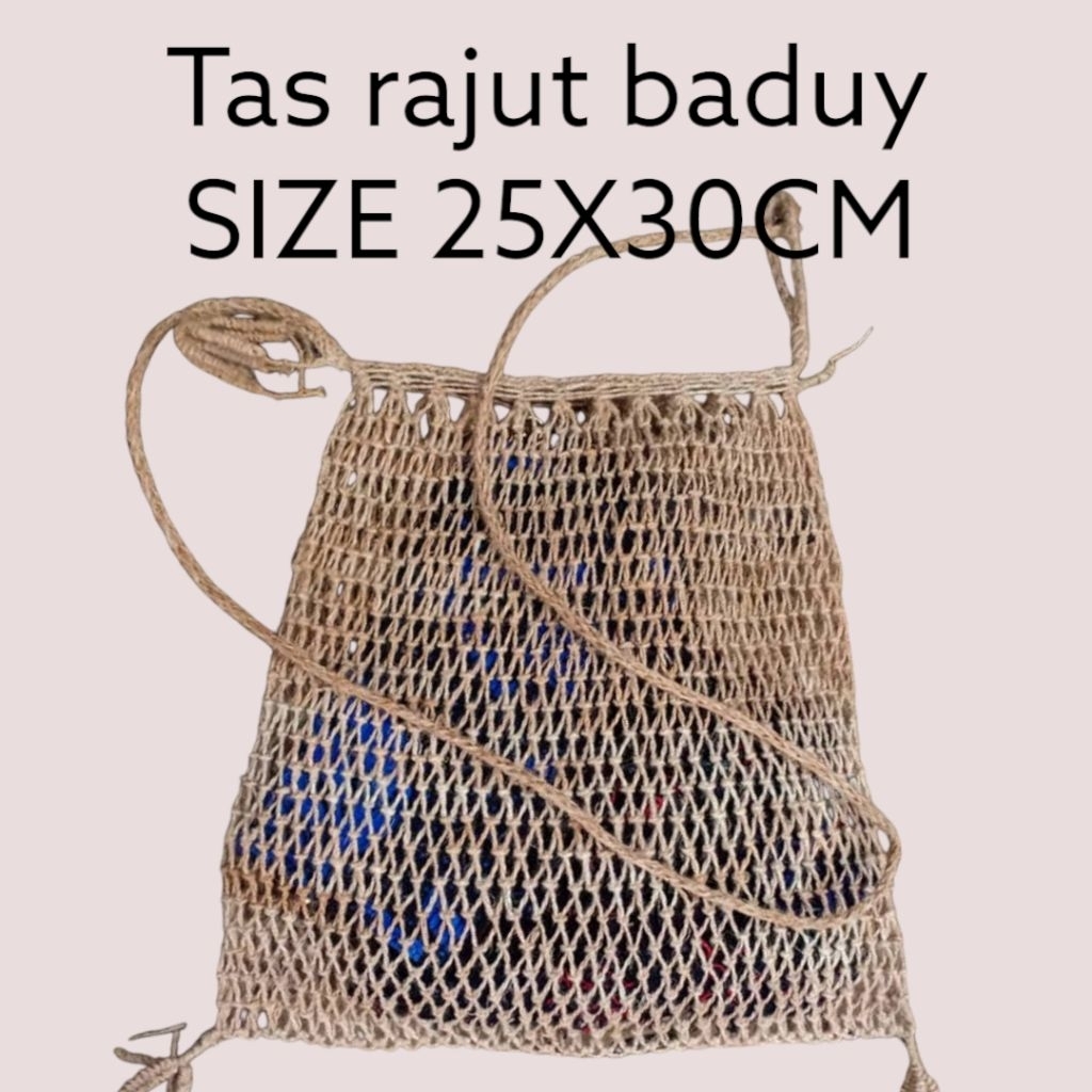 Jual Tas Koja tradisional Baduy ukuran 25X30CM harga termurah | Shopee ...