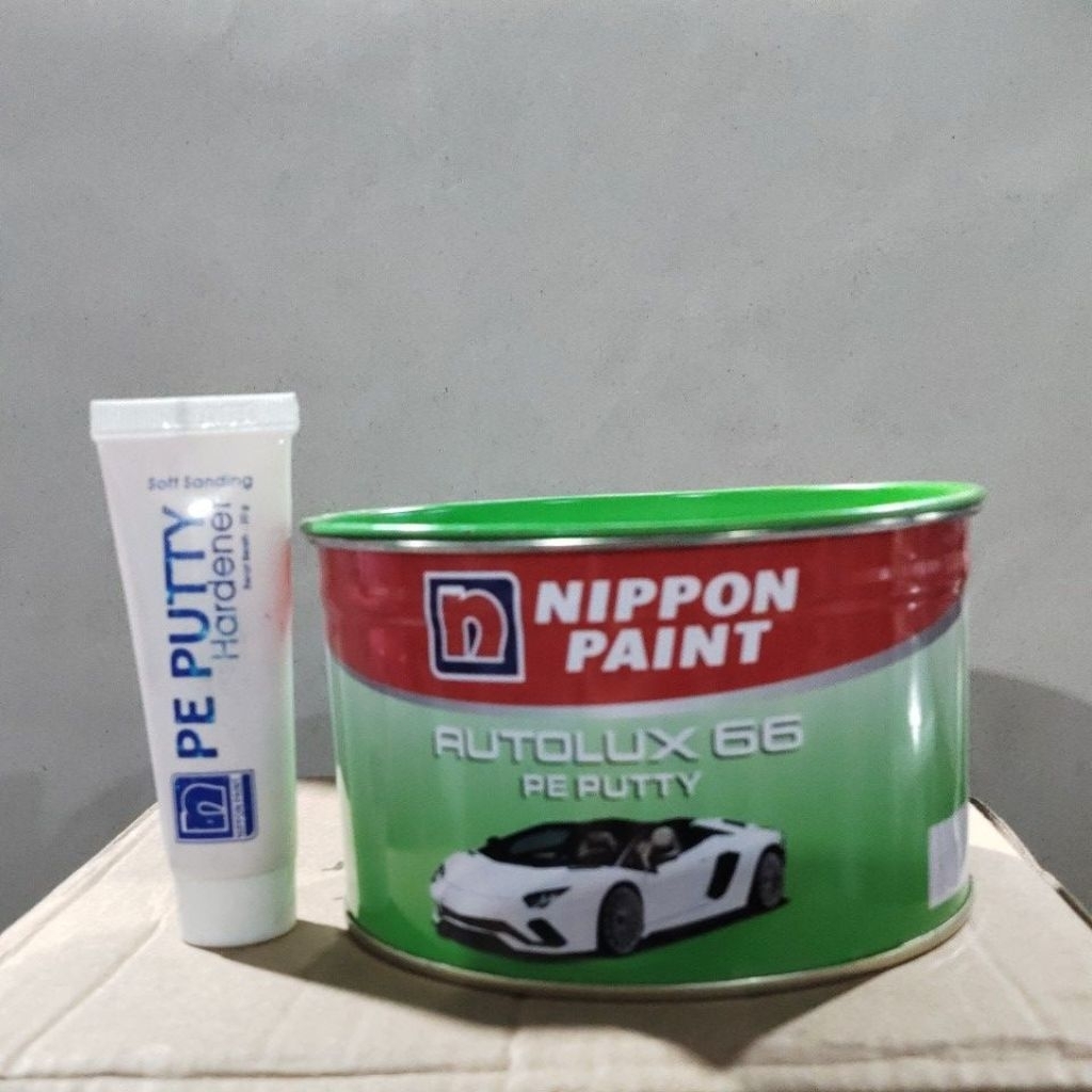 Jual DEMPUL AUTOLUX 66 PE PUTTY NIPPON PAINT 1KG | Shopee Indonesia