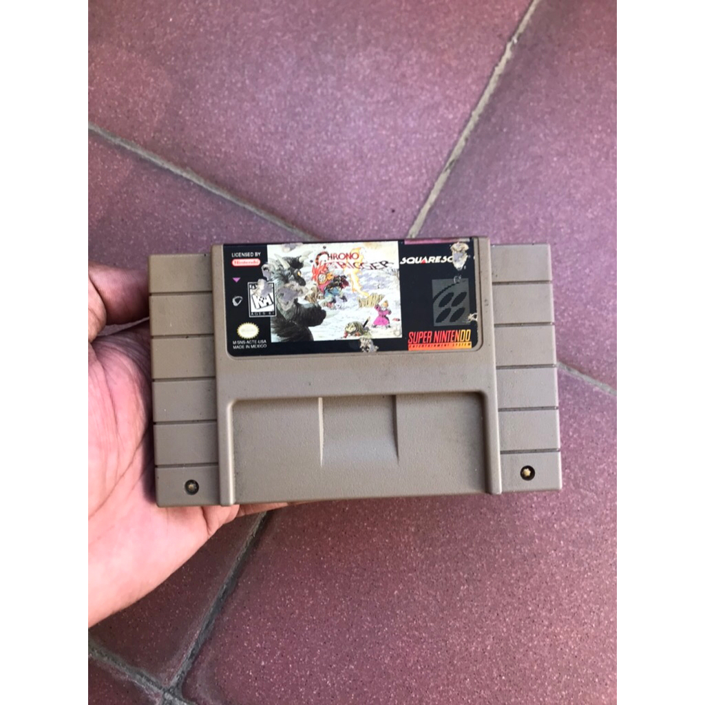 Jual kaset nintendo snes chrono trigger originale | Shopee Indonesia