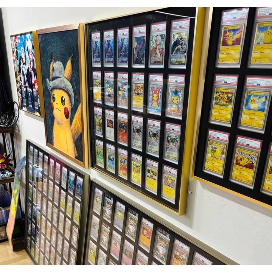 Jual [CUSTOMIZE] CGC PSA BGS rating card aluminum alloy frame display ...