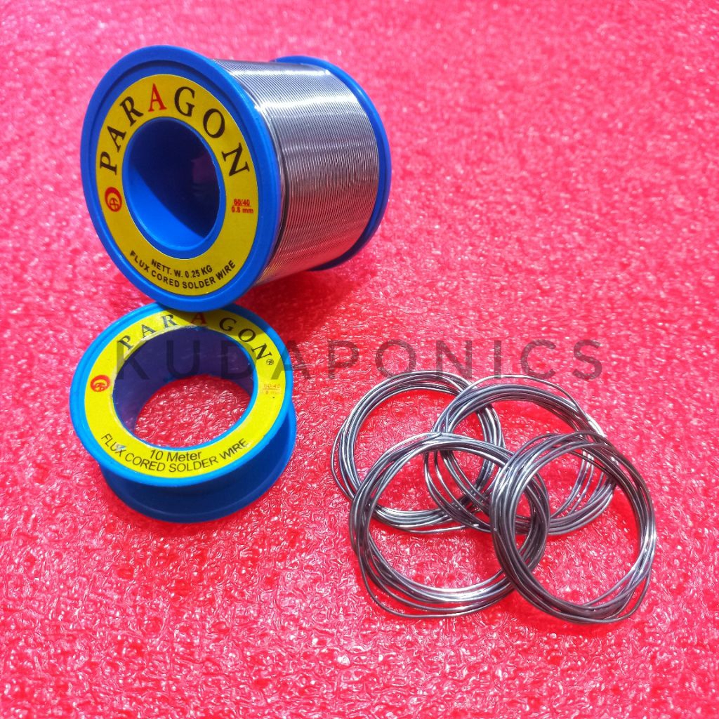 Jual [1 Meter] Timah Solder / Tinol Paragon Flux Cored Original 100% 60 ...