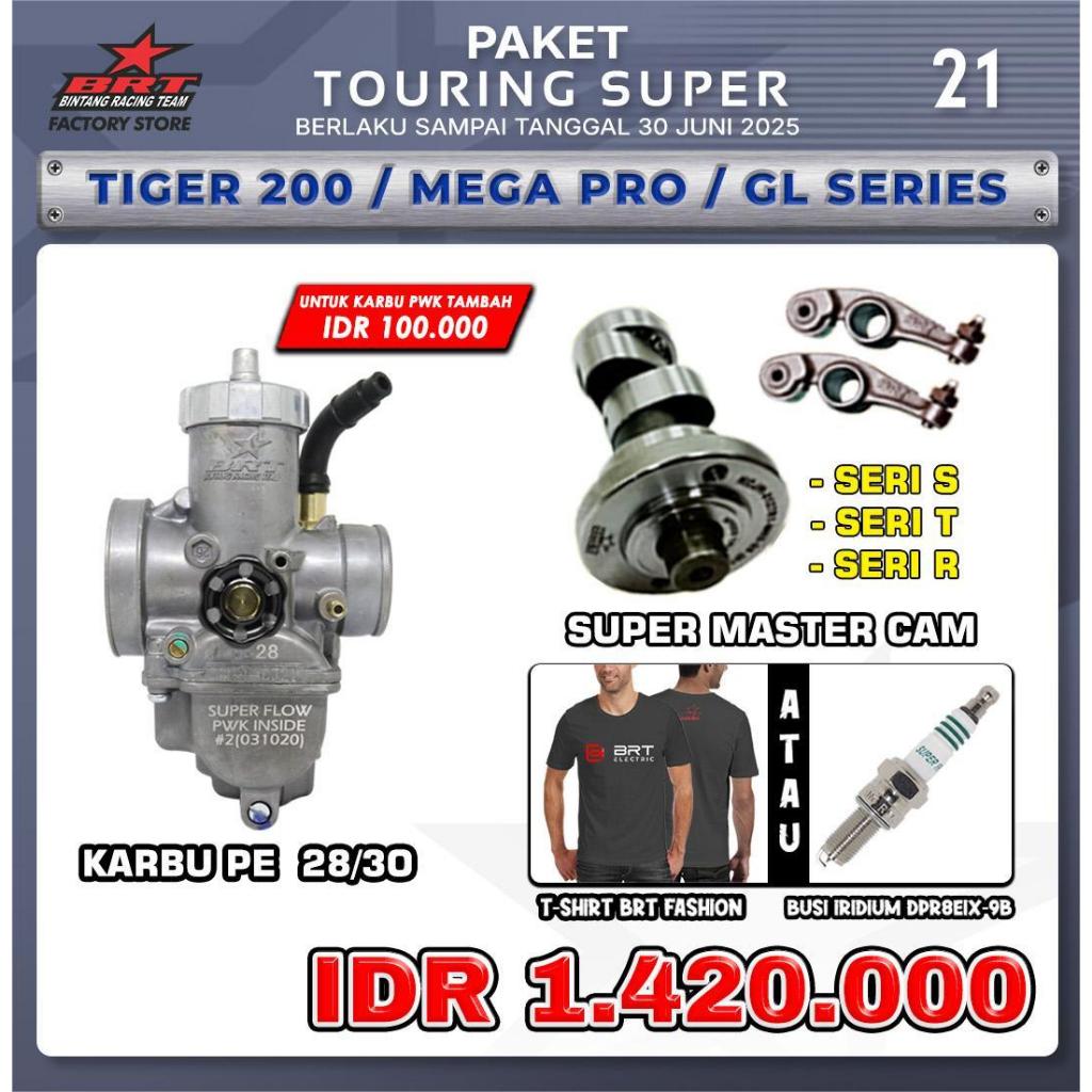 Jual Brt Paket Touring Super 21 Tiger 200 / Mega Pro / GL Series ...