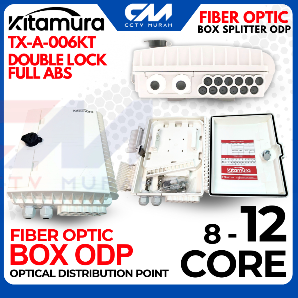Jual ODP KITAMURA 12 CORE DOUBLE LOCK COMBO KOSONGAN I ODP 8/12C FULL ...