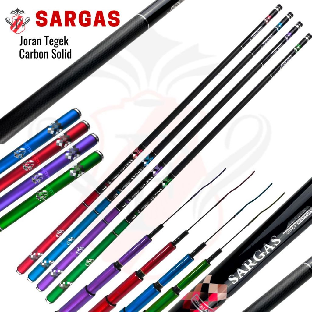 Jual Joran Tegek Kaku Ruas Panjang Carbon Ujung Solid Galatama Action ...