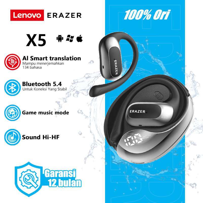 Jual Headset BluetoothERAZER X5 Headset terjemahan pintar nirkabel ...