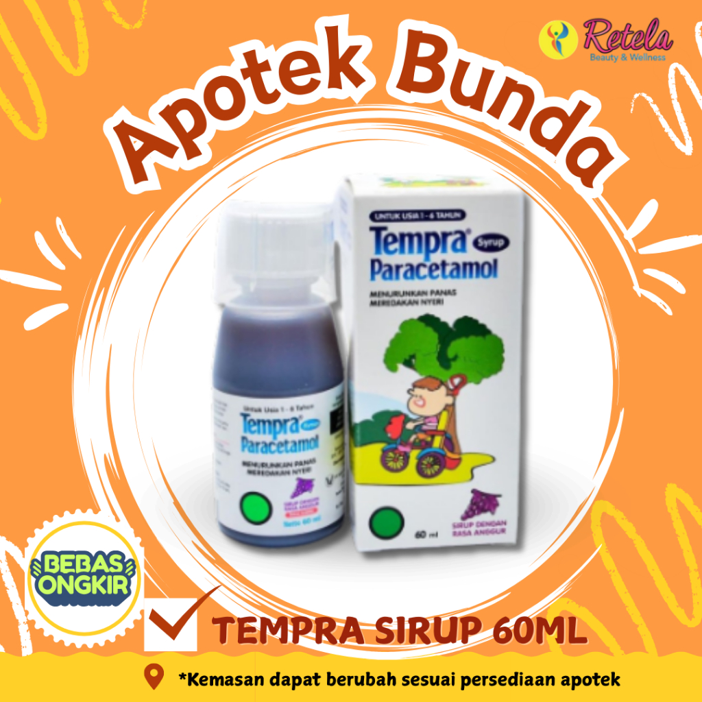 Jual TEMPRA SYRUP BOTOL 60 ML | Shopee Indonesia