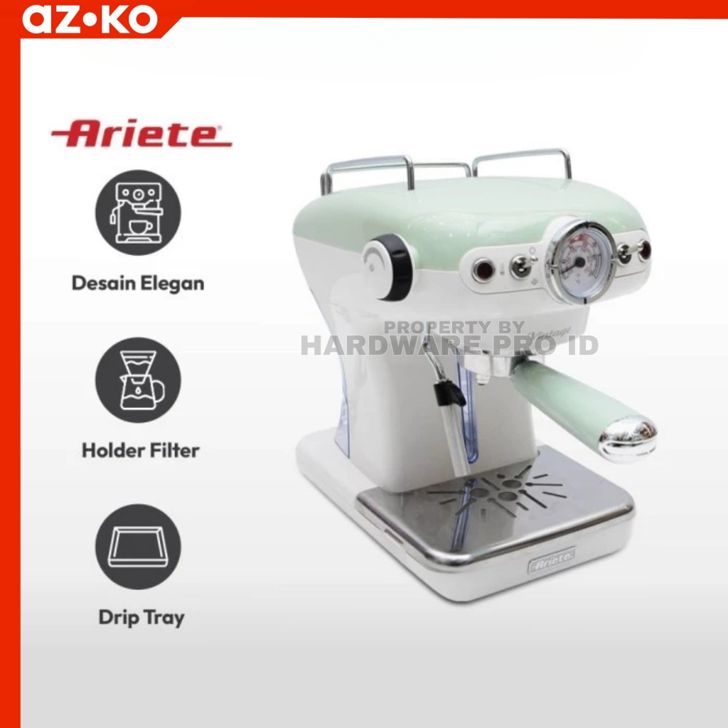 Jual Ariete Vintage Espresso Coffee Maker 850 Watt Mesin Kopi Espresso ...