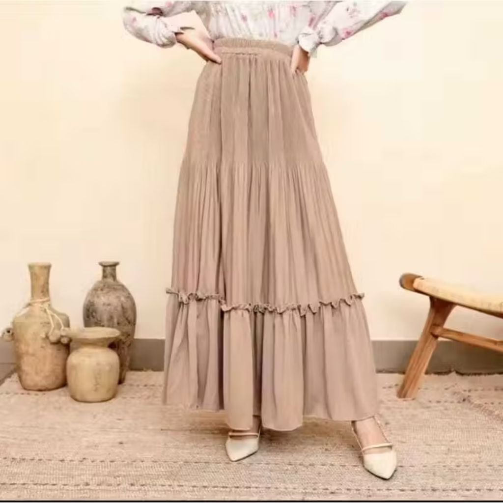 Jual HHrok ml Kabira - PLEATED SKIRT - Rok Plisket Cabang Wanita ...