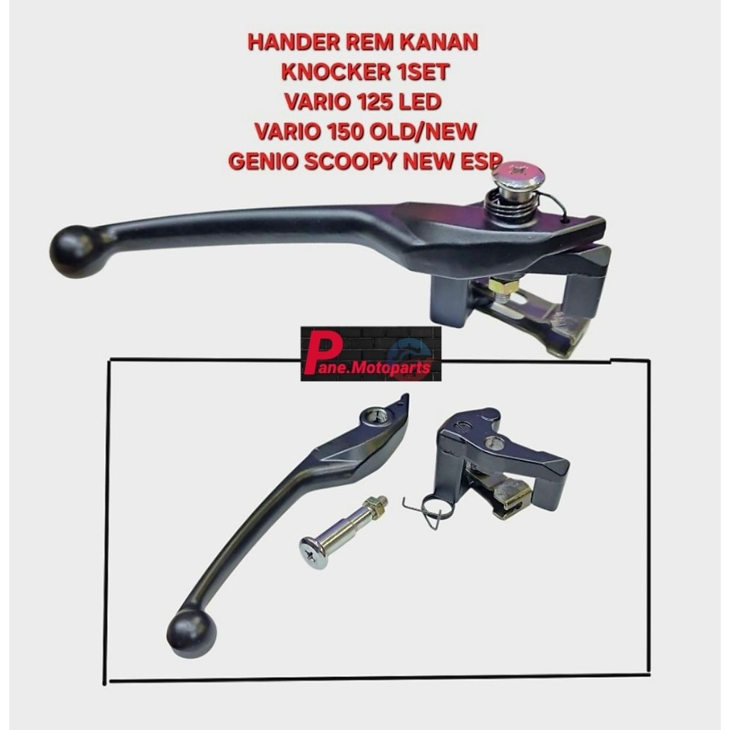 Jual HANDEL REM SET KNOCKER SAMBUNGAN BAUT PER HENDEL REM KANAN VARIO ...