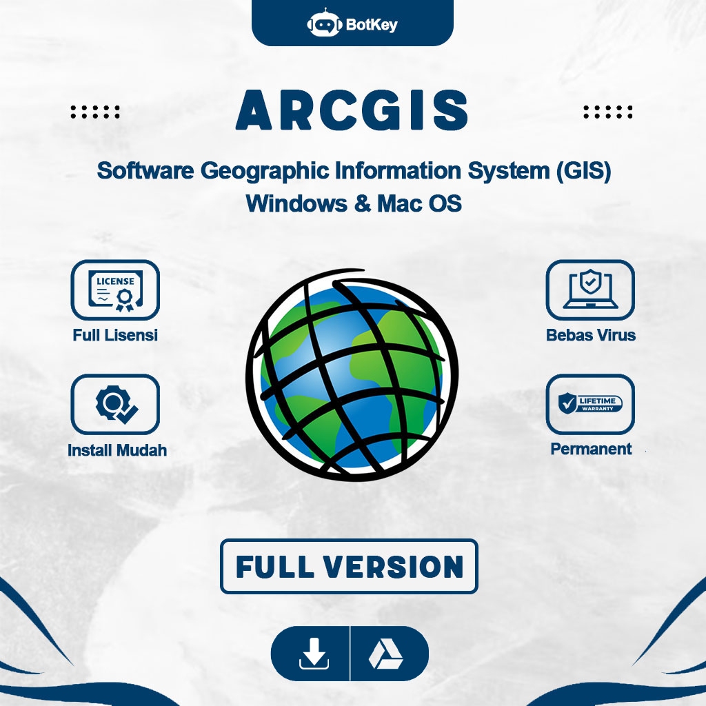 Jual ArcGIS Pro + Desktop 2026 Full Version Lifetime Permanen (WIN ...