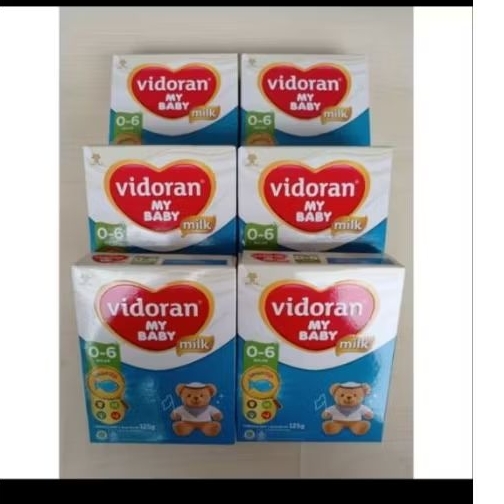 Jual SUSU VIDORAN MY BABY UNTUK ANAK USIA 0-6 BULAN BERAT 125 GRAM ...