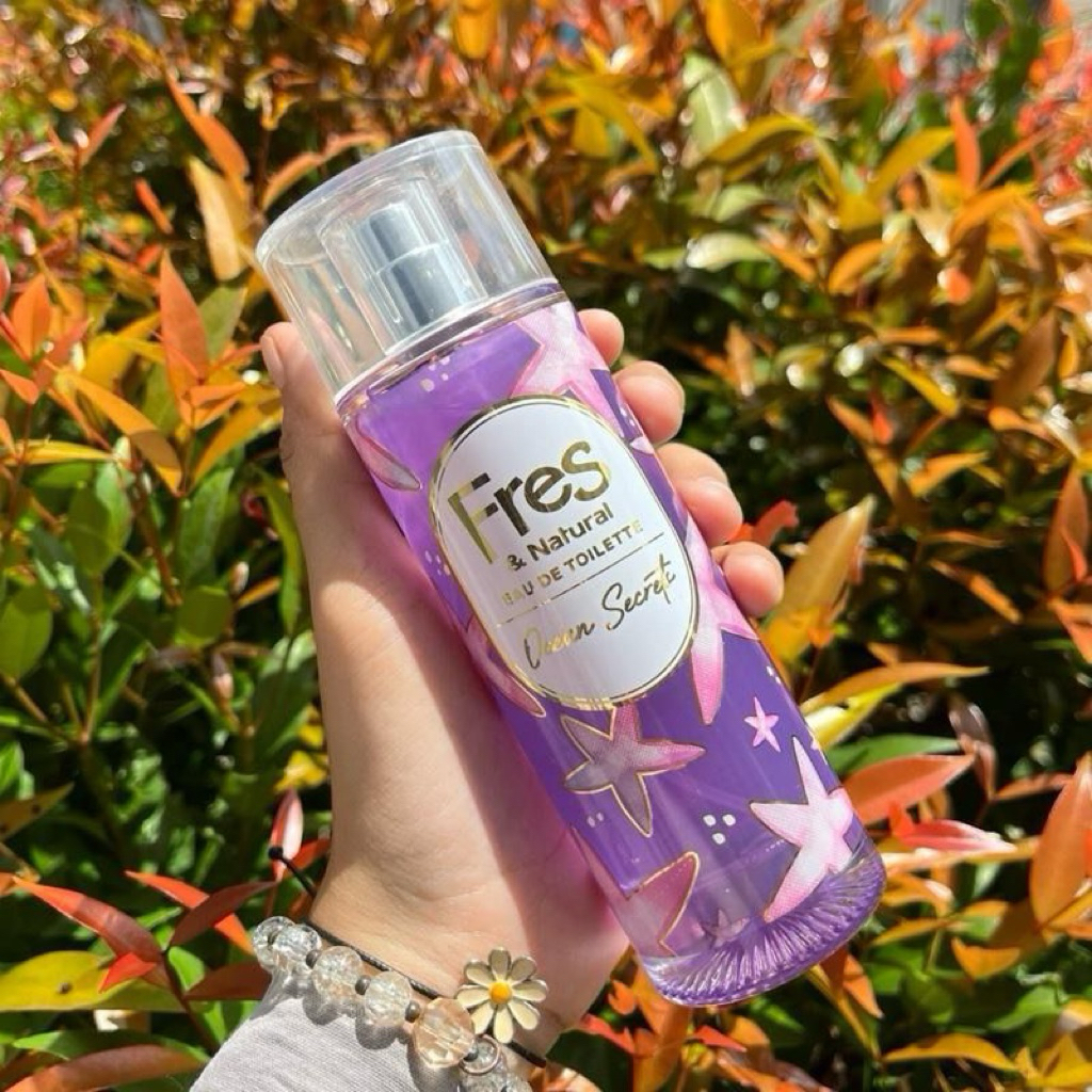 Jual Fres & Natural Spray Cologne Ocean Secrets Floral Fruity EDT 100 ...