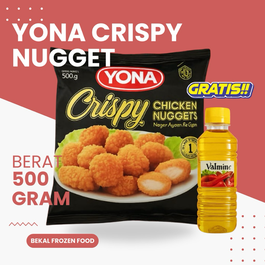 Jual Yona Crispy Chicken Nugget 500gr | Shopee Indonesia