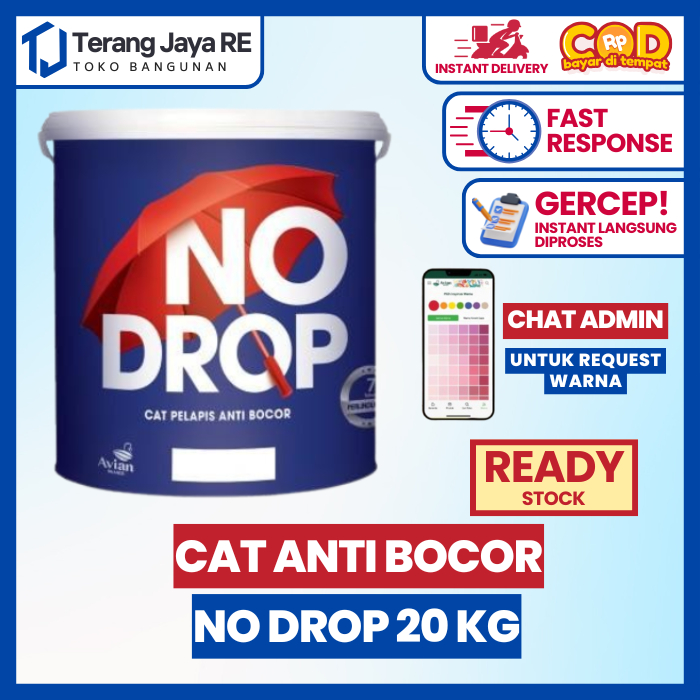 Jual NO DROP 20 KG - Cat Pelapis Anti Bocor | Shopee Indonesia