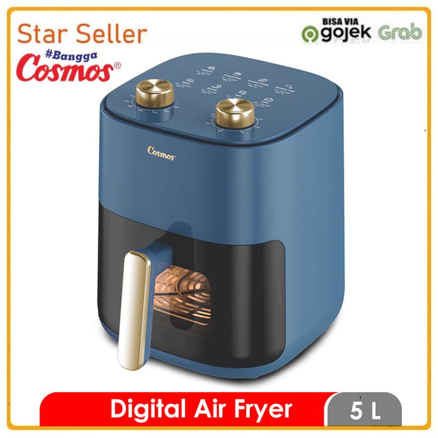 Jual COSMOS Air Fryer 5 Liter CAF 6605 - Garansi 1 Tahun | Shopee Indonesia