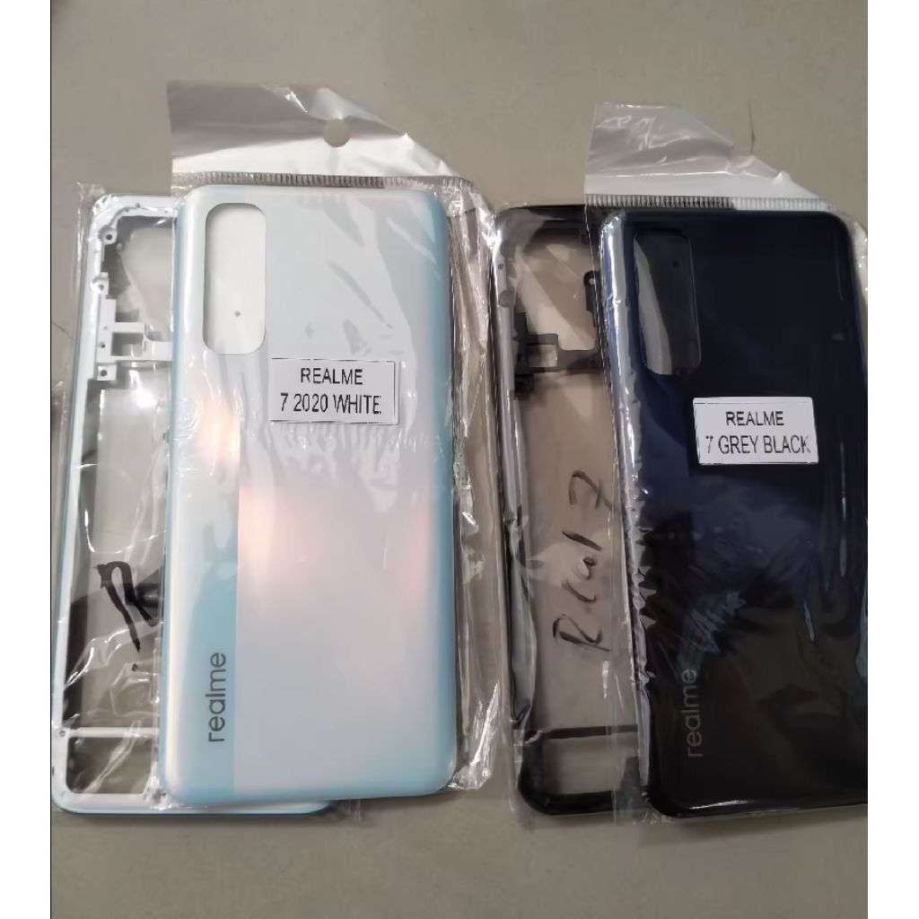 Jual Kesing housing casing Realme 7 bezel + backdoor | Shopee Indonesia