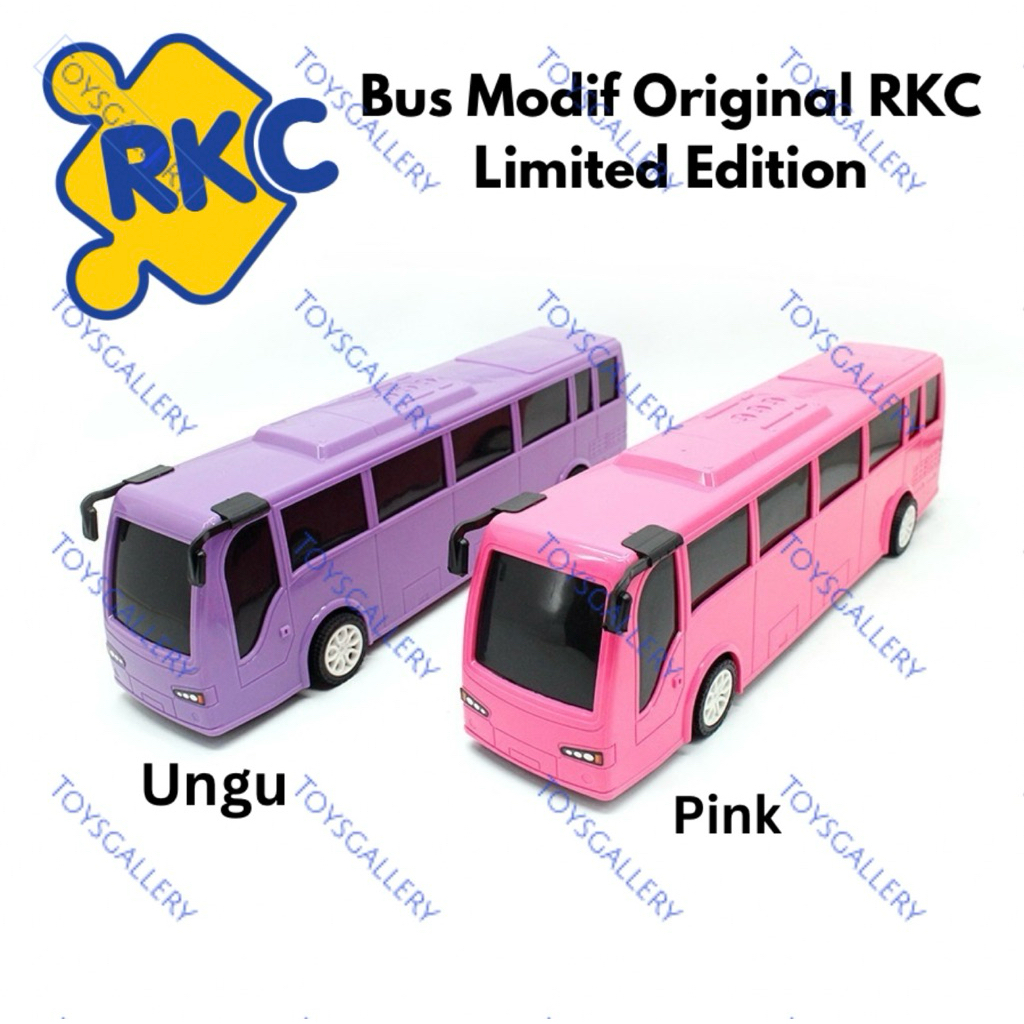 Jual Mainan Kendaraan Bus Polos/Bus Mania/Bus Modifikasi Telolet ...
