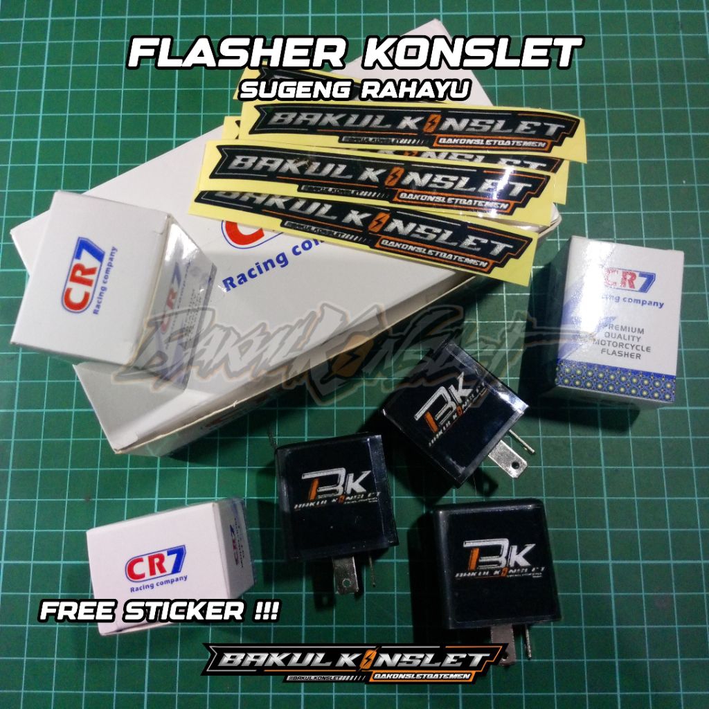 Jual Flasher Konslet Ala Ala Sugeng Rahayu | Custom Flasher Sein Motor ...