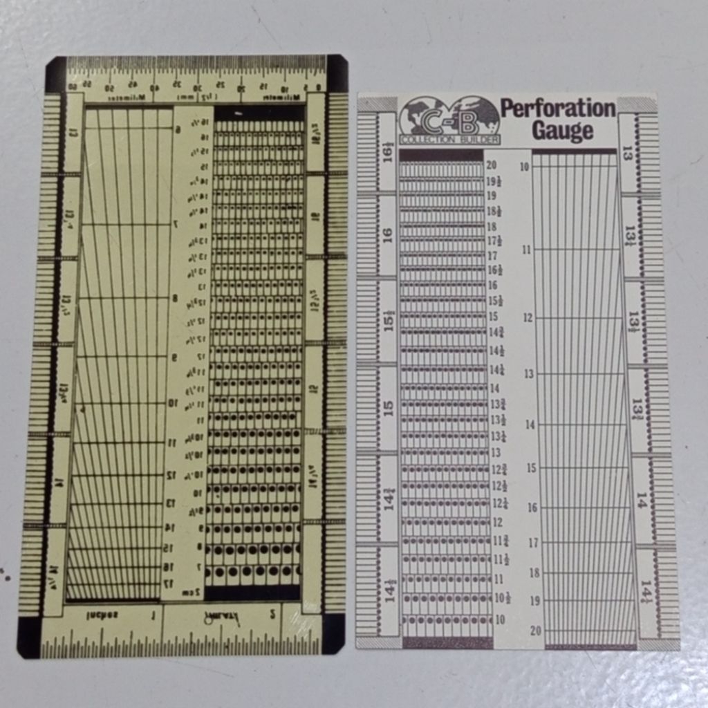 Jual 2pcs Penggaris Perforasi Prangko (Plastik dan Kertas) | Shopee ...