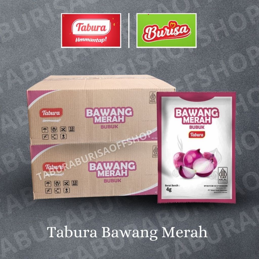 Jual TABURA Bawang Merah Bubuk (DOS-CARTON) | Shopee Indonesia
