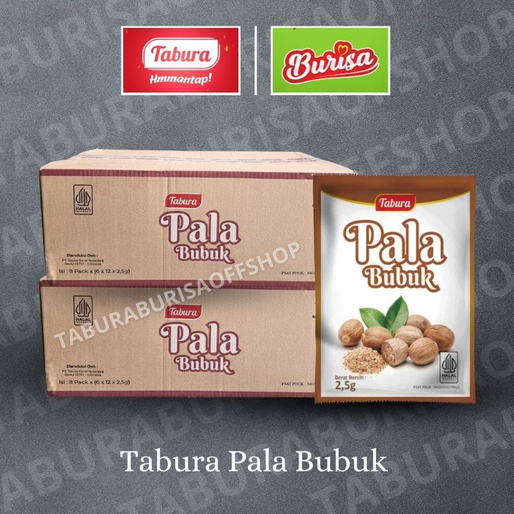 Jual TABURA Pala Bubuk (DOS-CARTON) | Shopee Indonesia