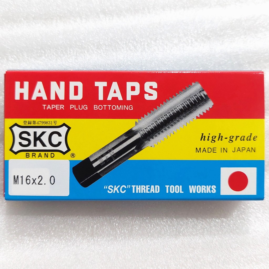 Jual SKC Hand Taps M16 x 2.0 - ORIGINAL Made in Japan - Tap Tangan ...