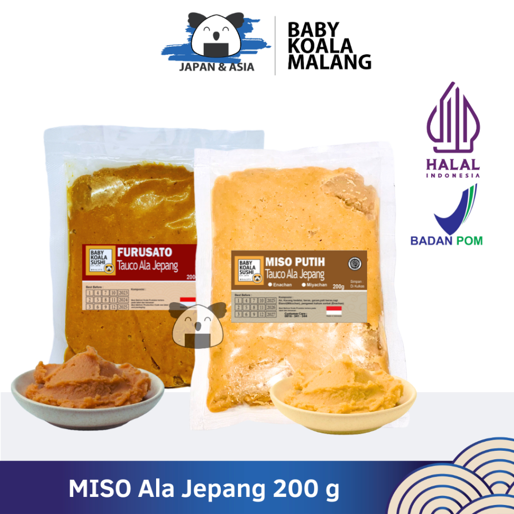 Jual ENACHAN & FURUSATO Pasta Miso Putih 200 g Halal │ Tauco Ala Jepang ...